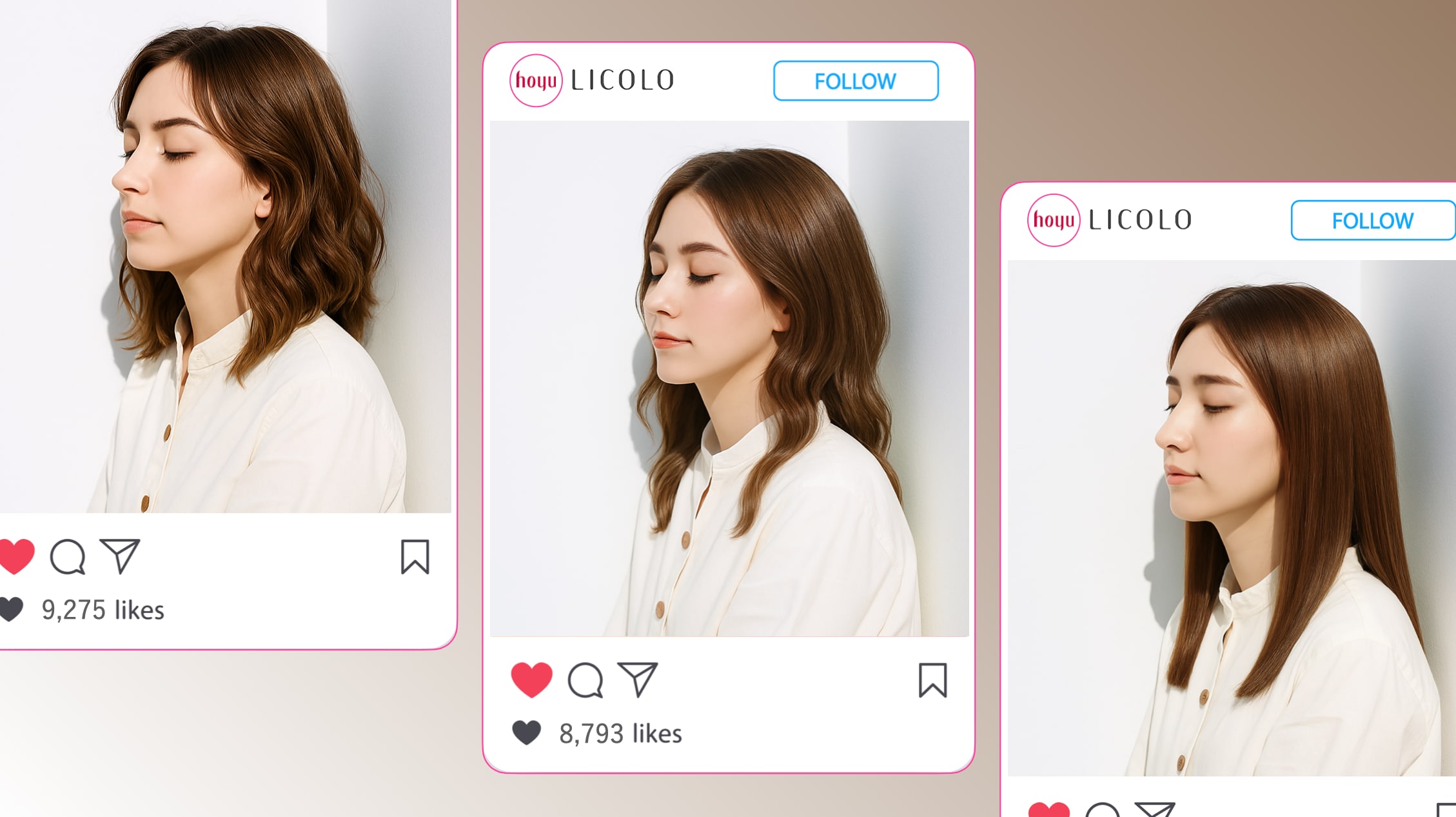 シフォンベージュってどんな髪色？明るめ暗めのヘアカラー22選 | ヘアカラーリング | LICOLO - 髪から自分を好きになる